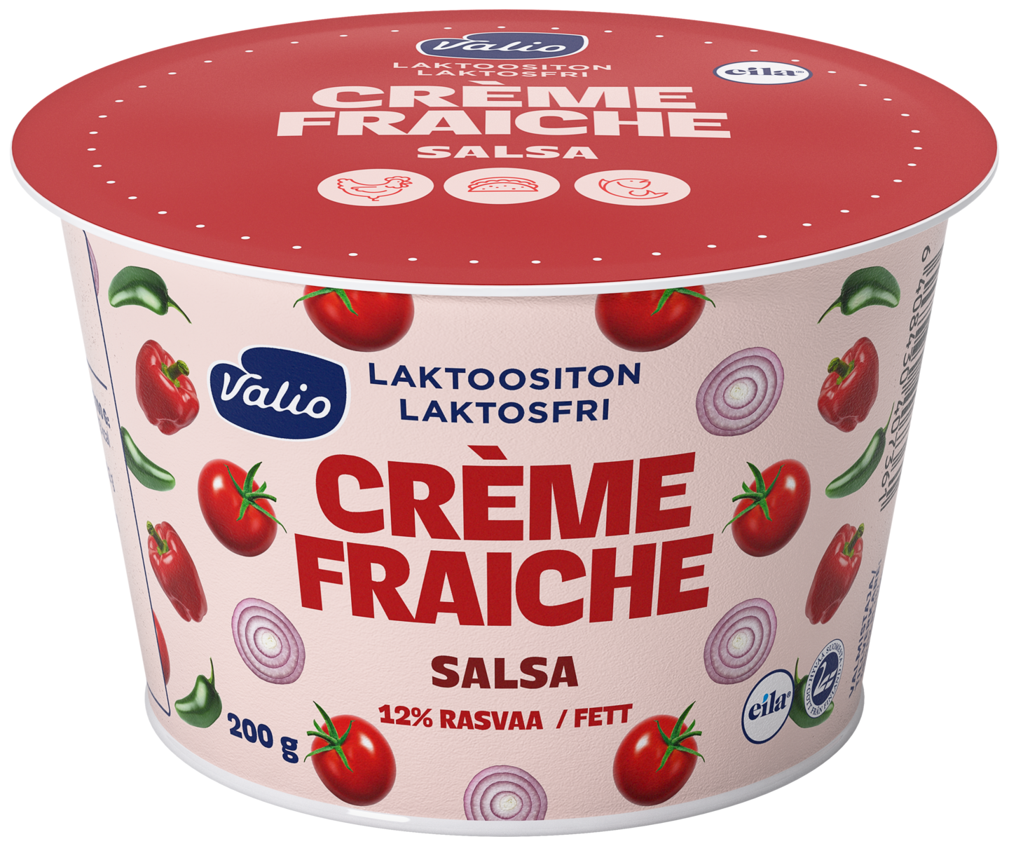 Valio creme fraiche 12% 200g salsa laktoositon | K-Ruoka Verkkokauppa