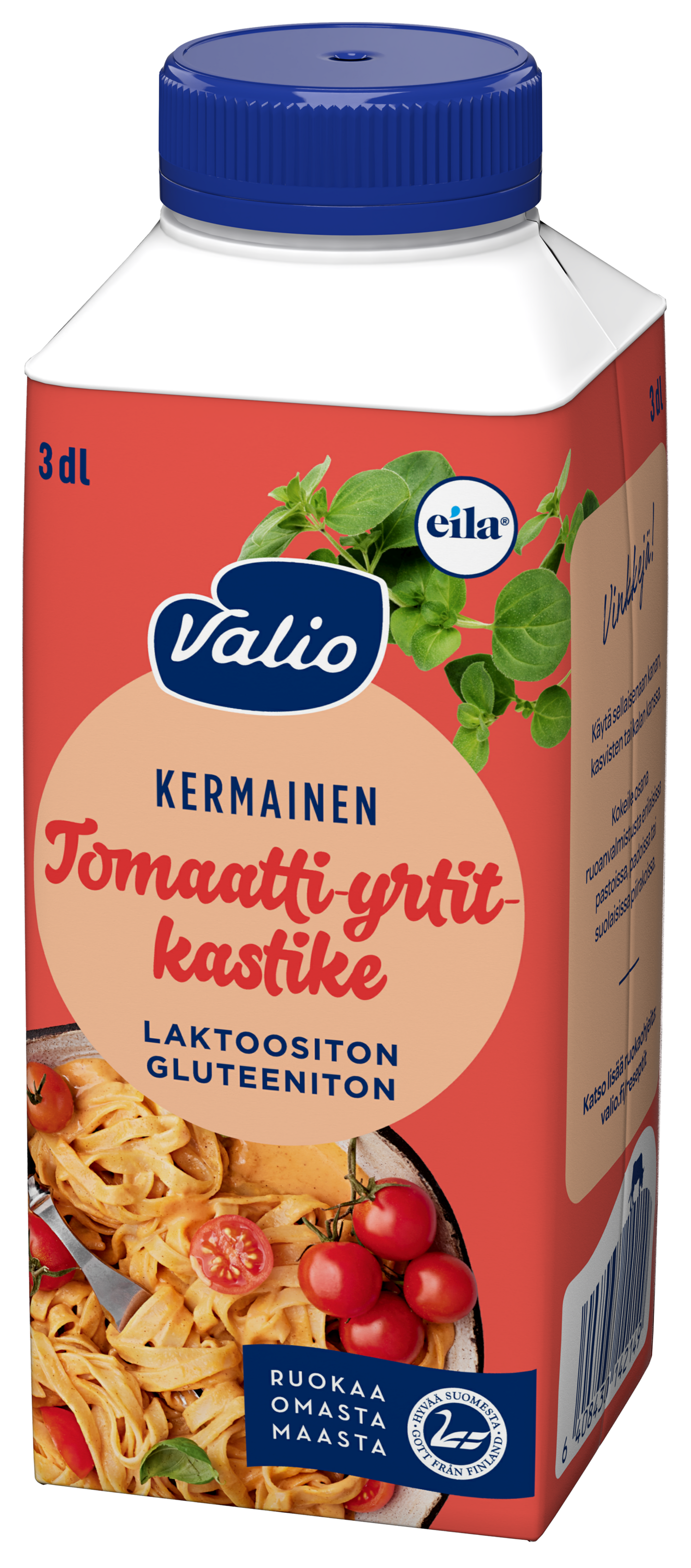 Valio kermainen tomaatti-yrtit kastike 3dl laktoositon | K-Ruoka ...