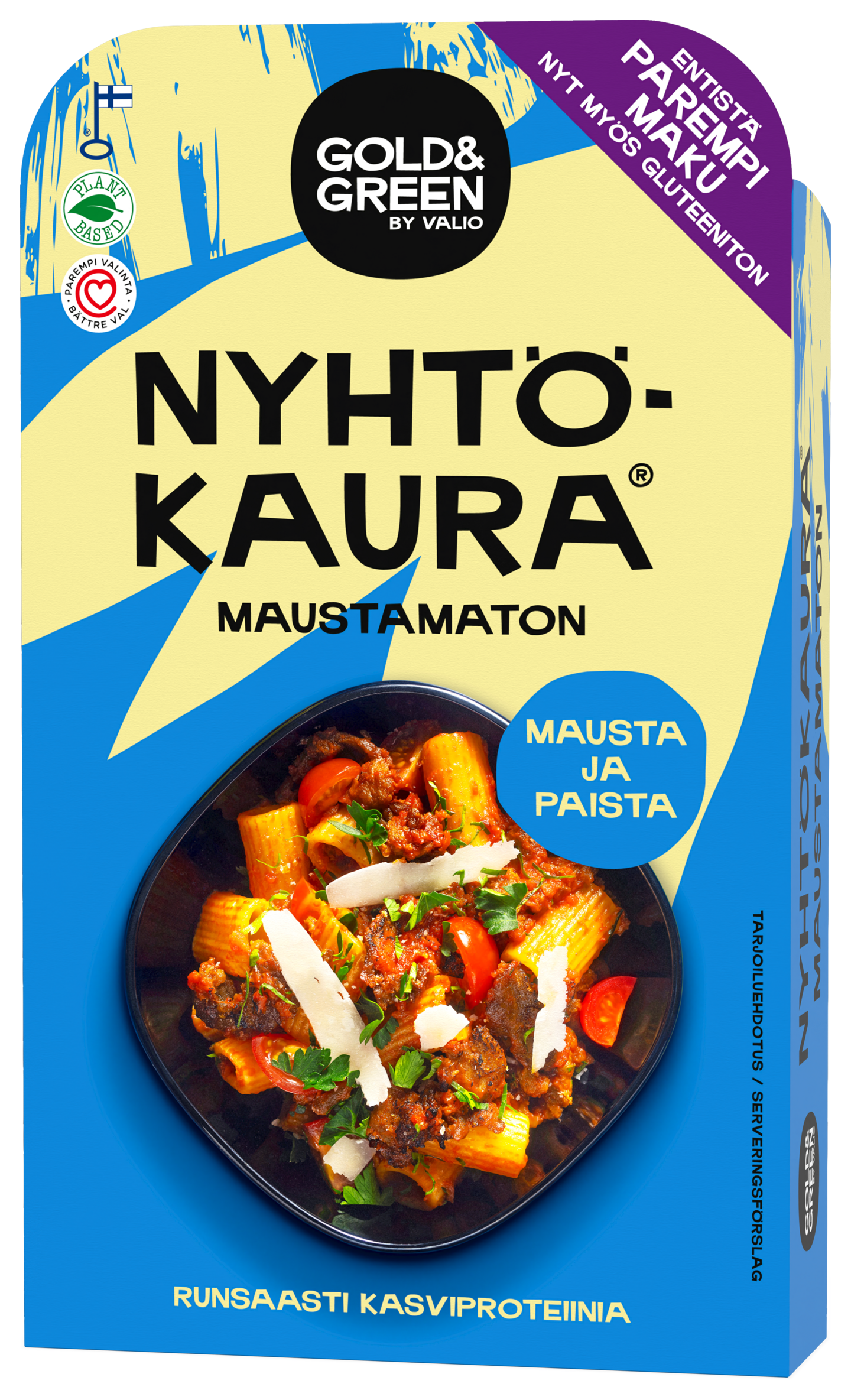 Gold&Green Nyhtökaura 240 g Maustamaton | K-Ruoka Verkkokauppa
