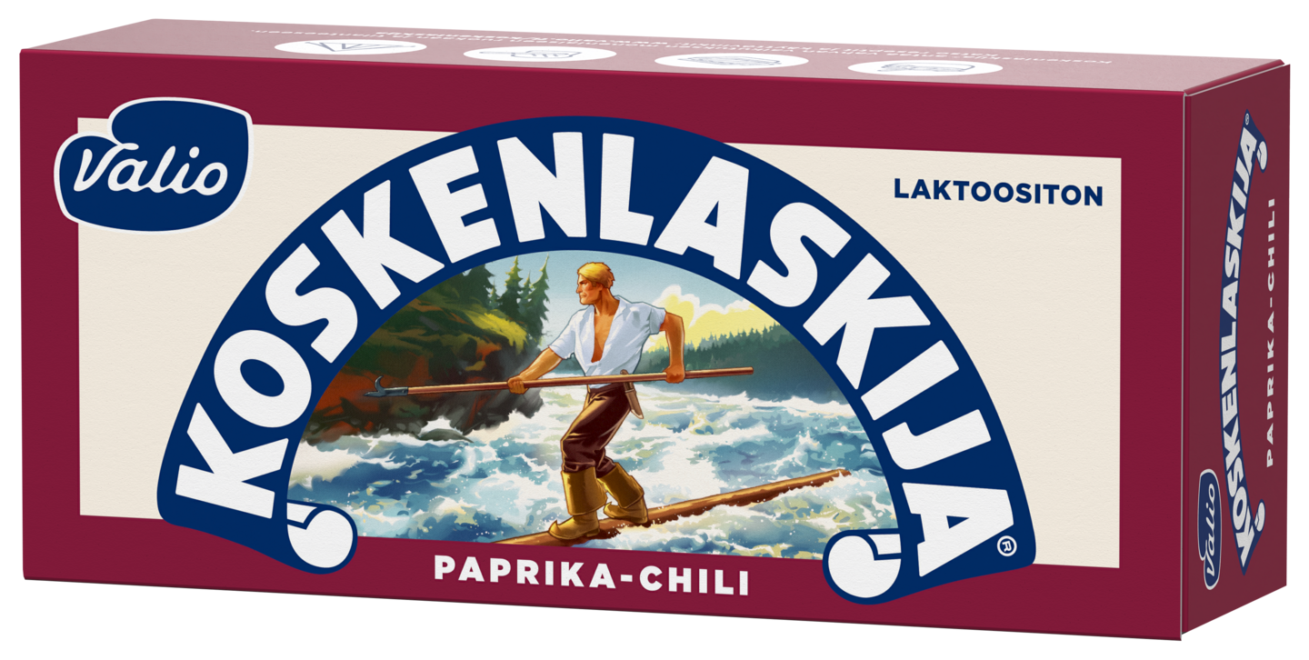 Valio Koskenlaskija® e250 g paprika-chili sulatejuusto laktoositon | K ...