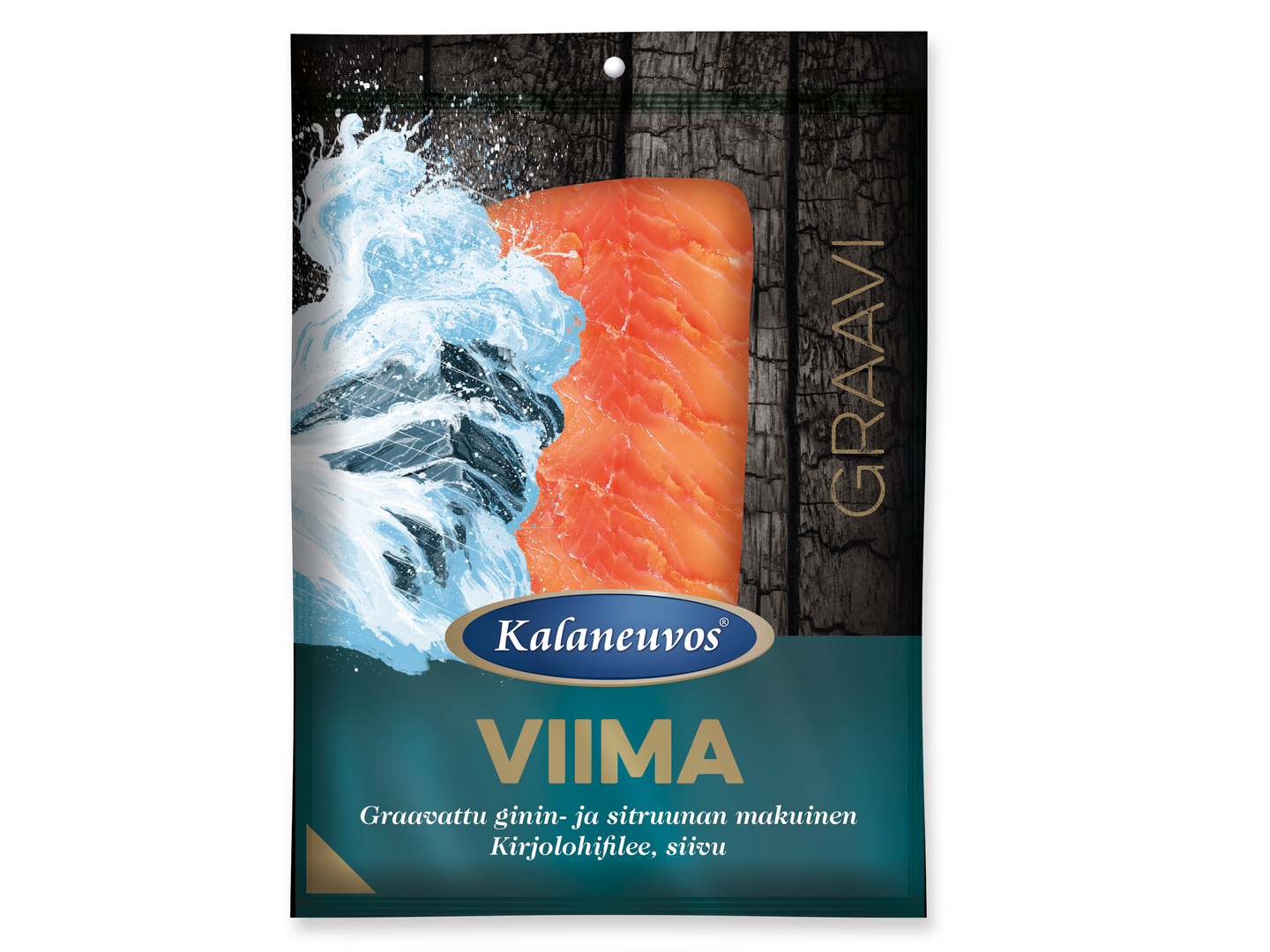 Kalaneuvos graavikirjolohifilee siivu 100g viima | K-Ruoka Verkkokauppa