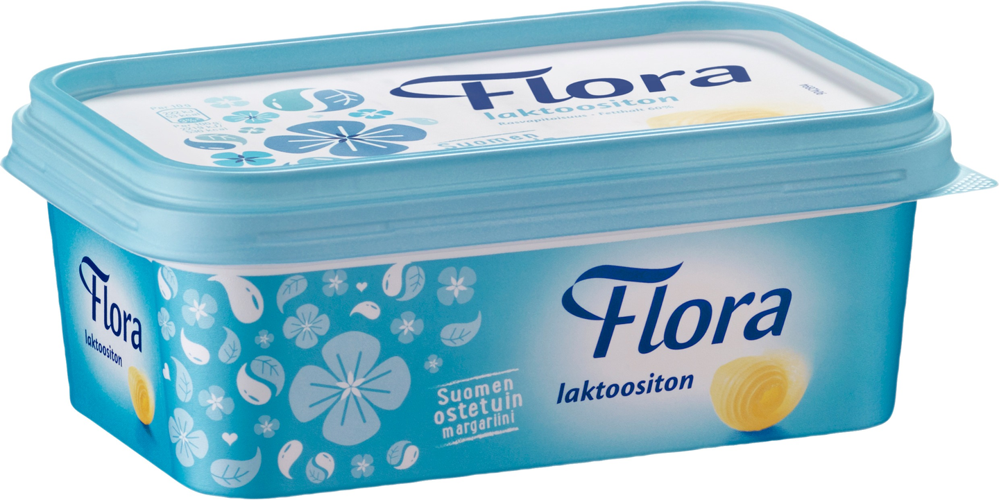 Flora margariini 60% 400g laktoositon | K-Ruoka Verkkokauppa
