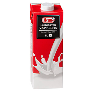 Menu vispikerma 38% 1l laktoositon | K-Ruoka Verkkokauppa