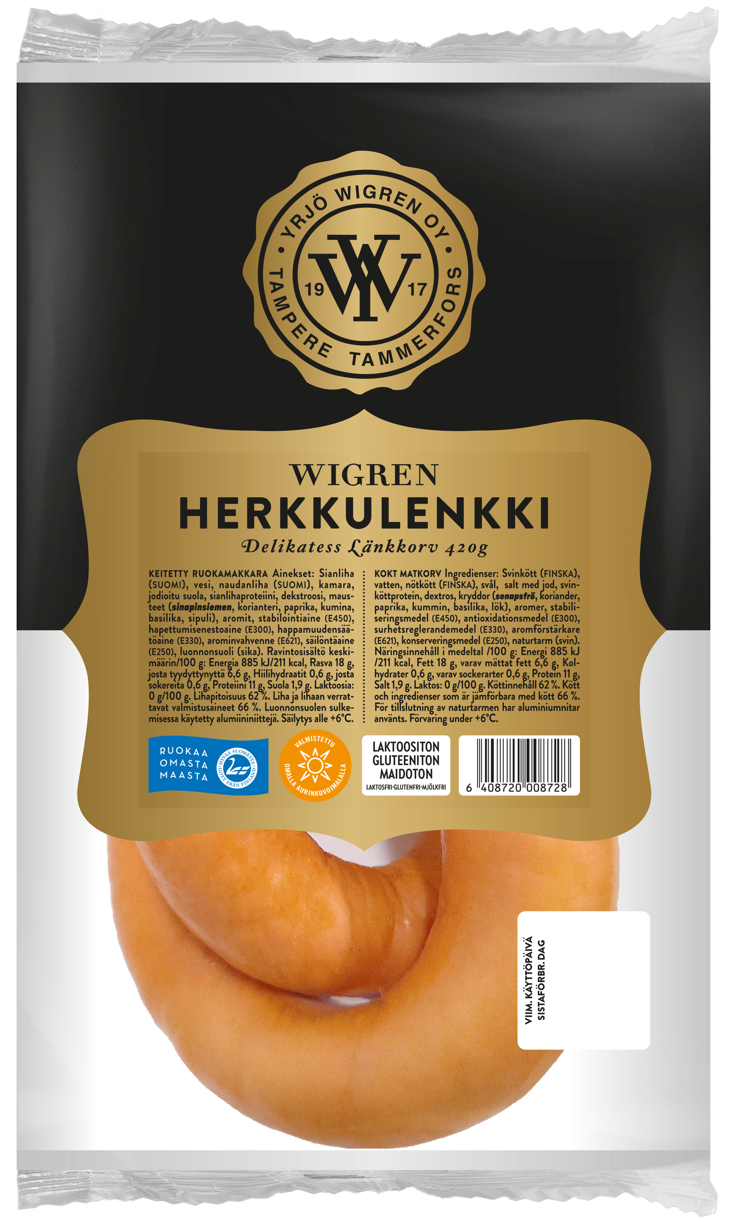 Wigren Herkkulenkki 420g | K-Ruoka Verkkokauppa