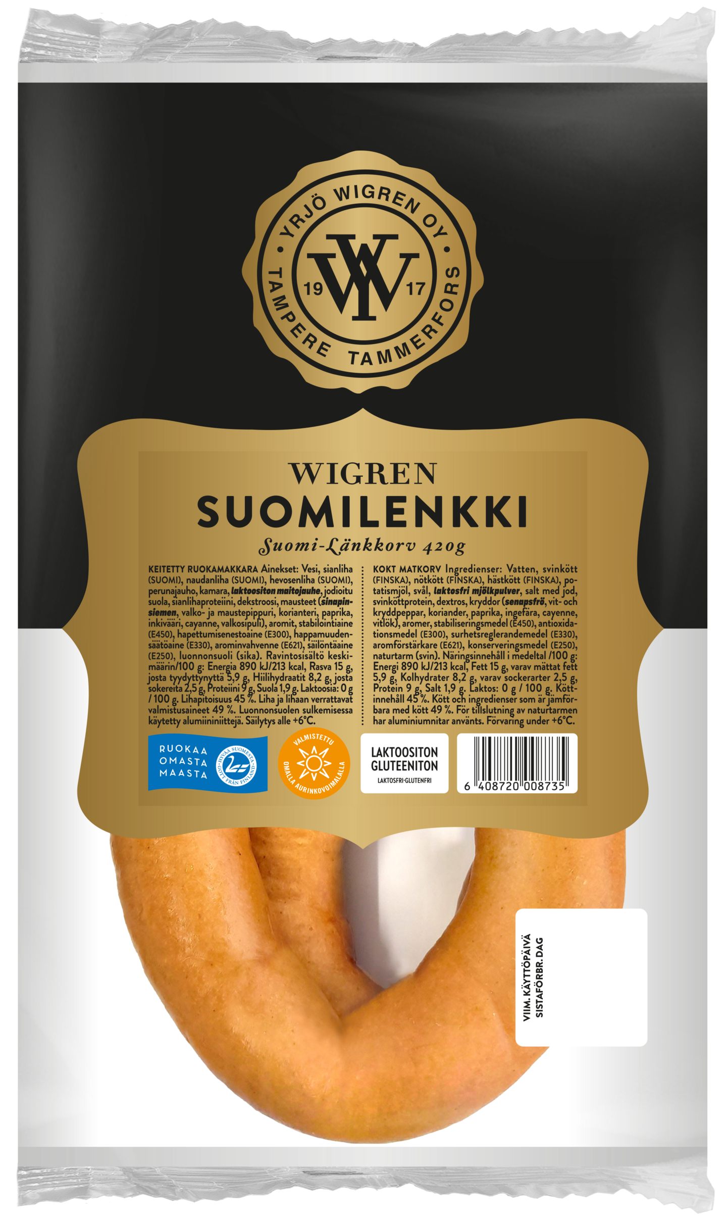 Wigren Suomilenkki 420g | K-Ruoka Verkkokauppa