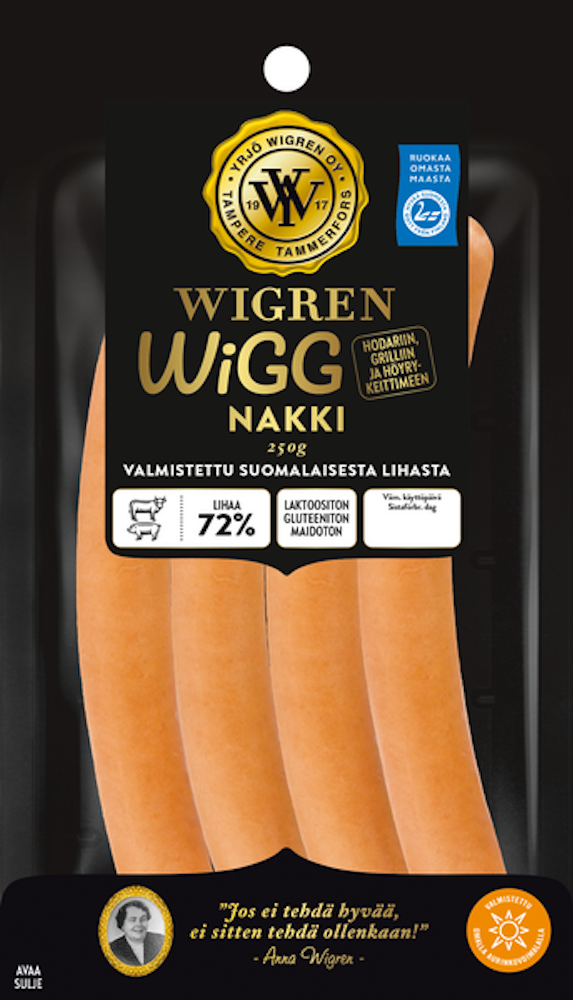 Wigren WiGG Nakki 250g — HoReCa-tukku Kespro