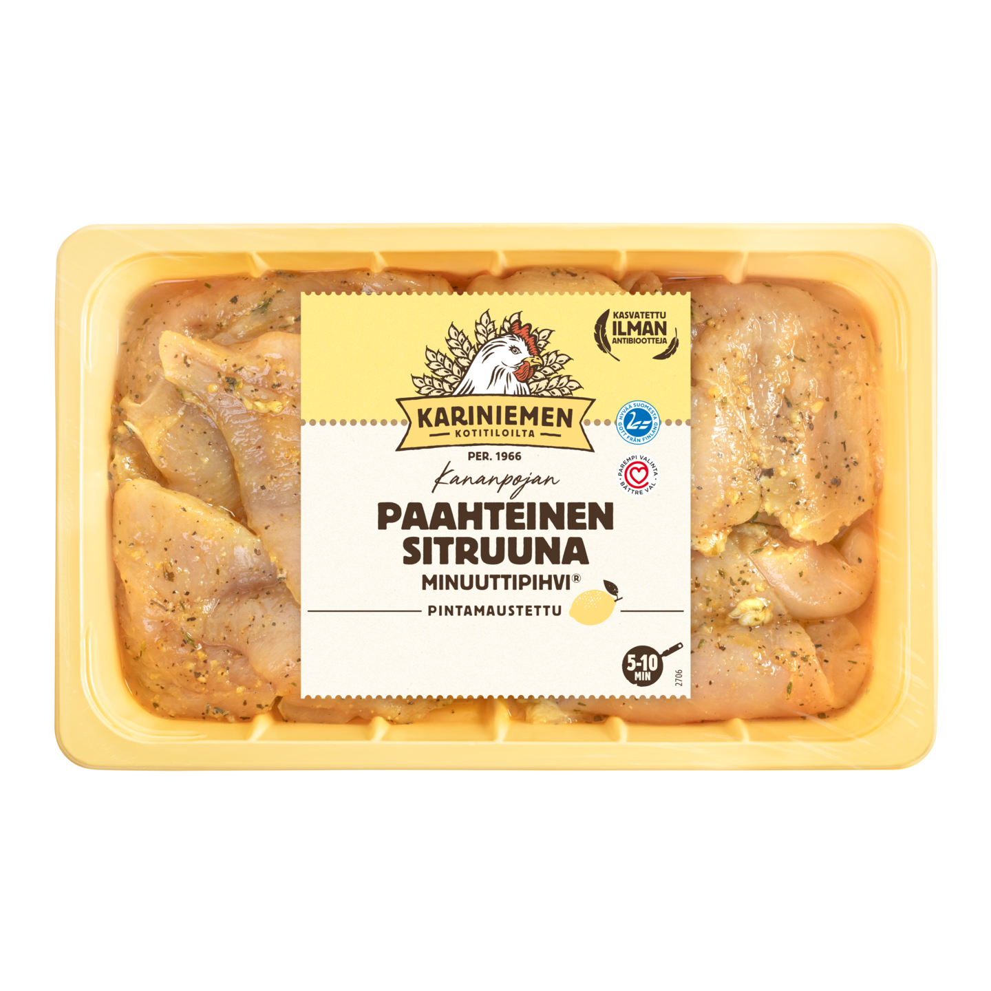 Kariniemen Kananpojan Minuuttipihvi Paahteinen sitruuna 760 g | K-Ruoka ...