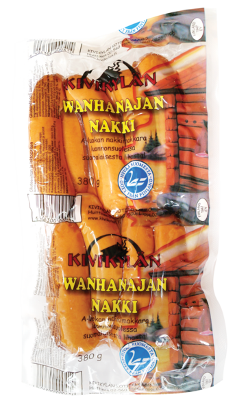 Kivikylän Wanhanajan nakki 380g | K-Ruoka Verkkokauppa