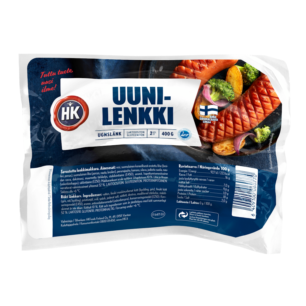 HK Uunilenkki 400g — HoReCa-tukku Kespro
