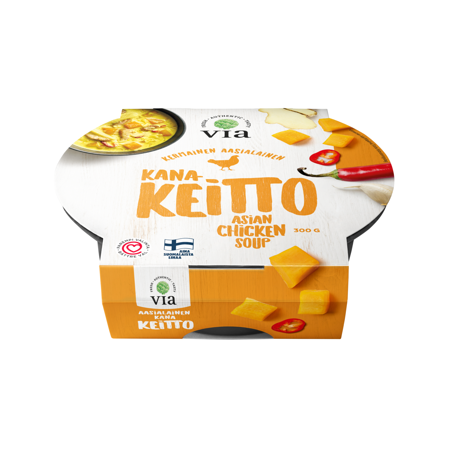 Via kermainen kanakeitto 300g | K-Ruoka Verkkokauppa