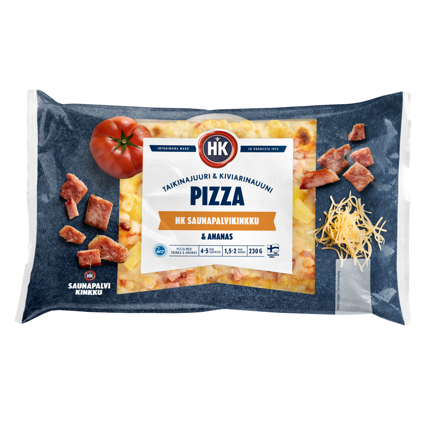 HK pizza kinkku-ananas 230g | K-Ruoka Verkkokauppa
