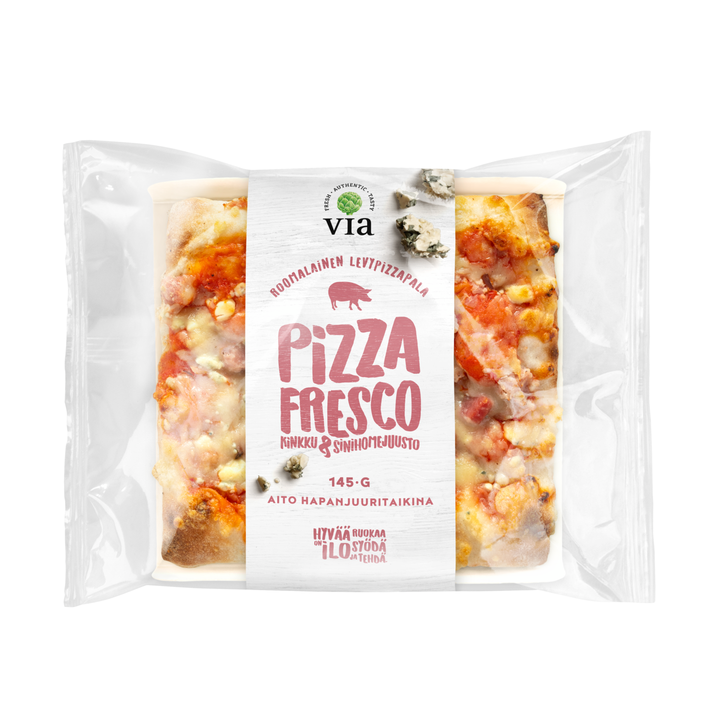 Via Pizza Fresco kinkku-sinihomejuusto 145g | K-Ruoka Verkkokauppa