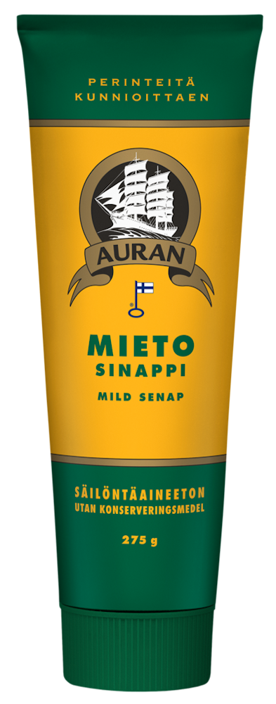 Auran Mieto sinappi 275g — HoReCa-tukku Kespro