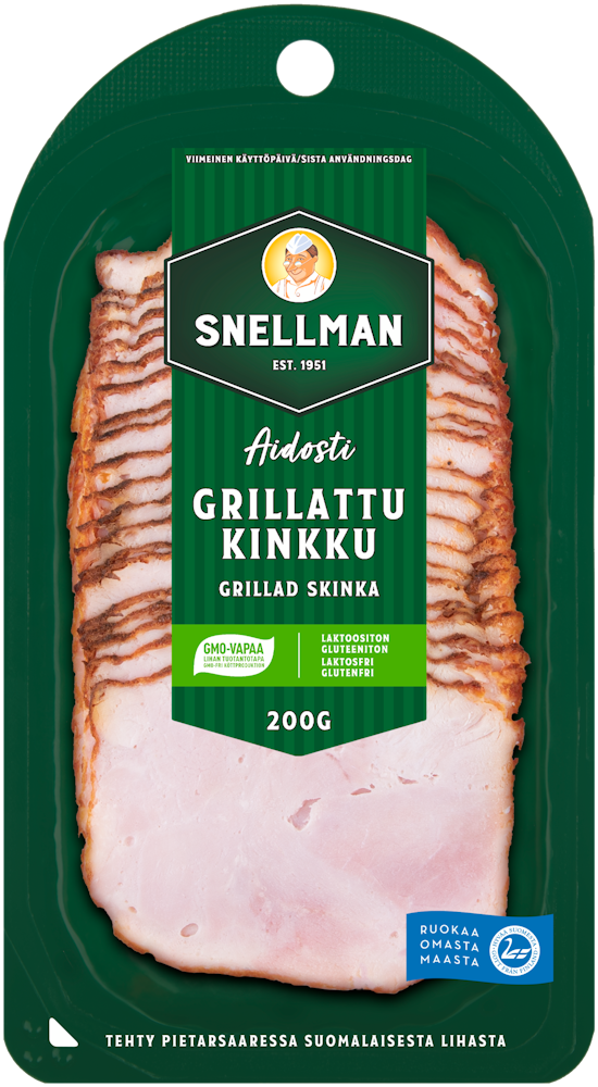 Snellman grillattu kinkku 200g — HoReCa-tukku Kespro