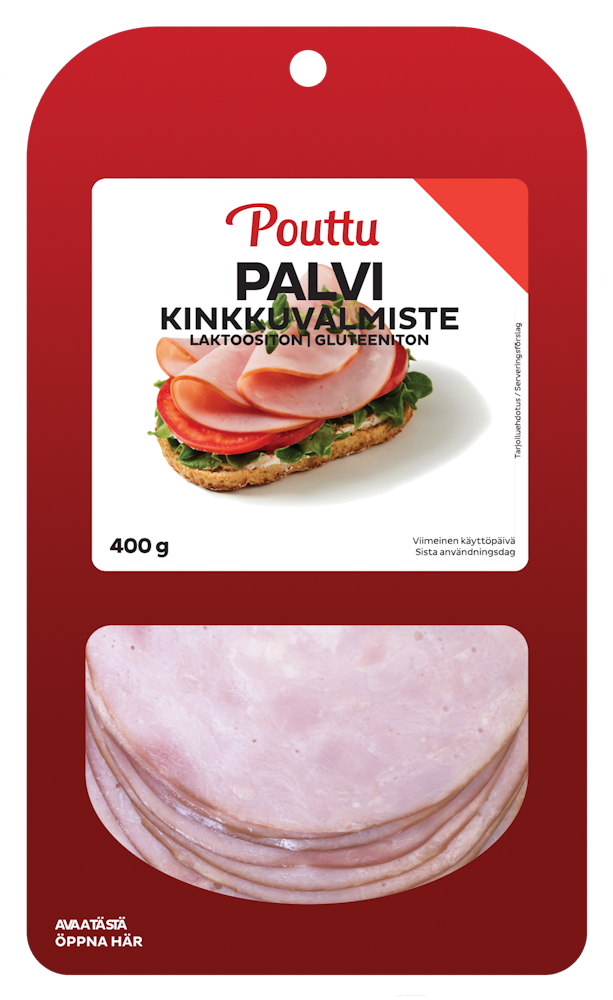 Pouttu Palvi kinkkuvalmiste 400g — HoReCa-tukku Kespro
