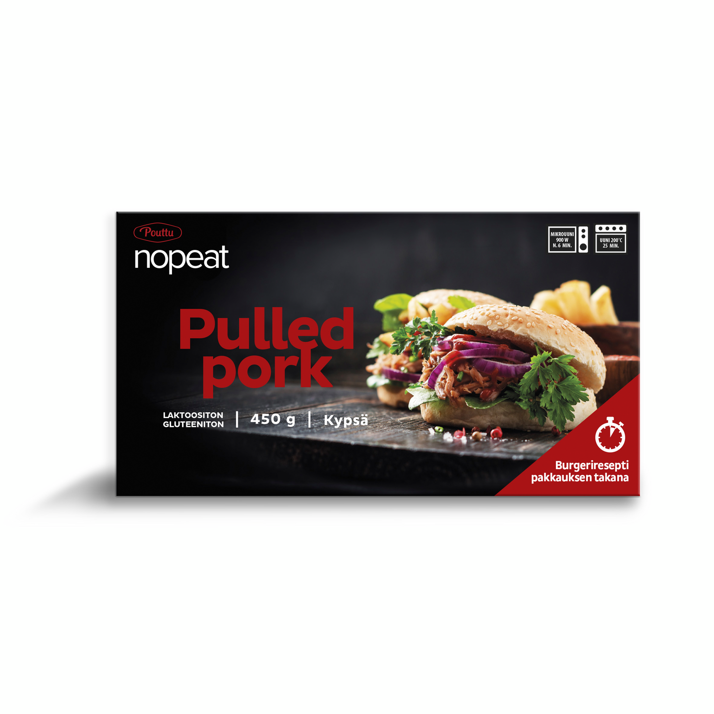 Pouttu Pulled pork BBQ 450g kypsä – K-Ruoka