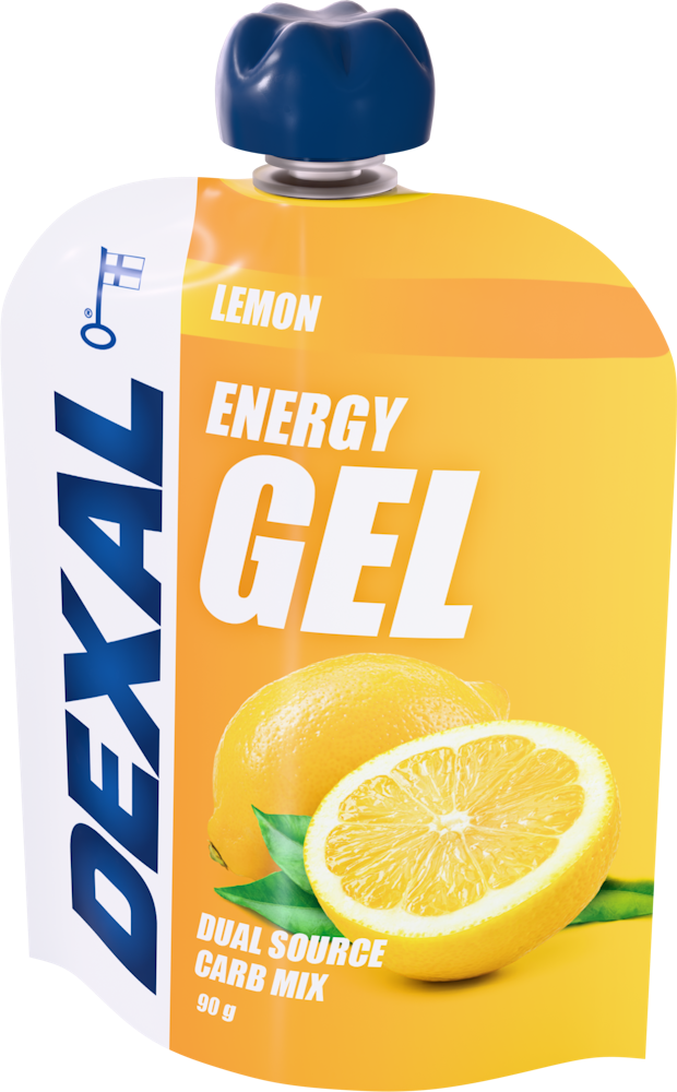 Dexal Energiageeli sitruuna 90g — HoReCa-tukku Kespro