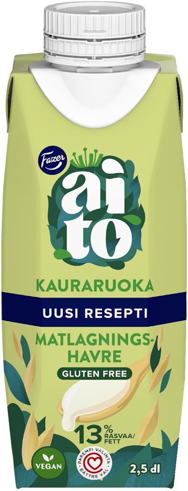 Fazer Aito kauraruoka 2,5dl gluteeniton — HoReCa-tukku Kespro