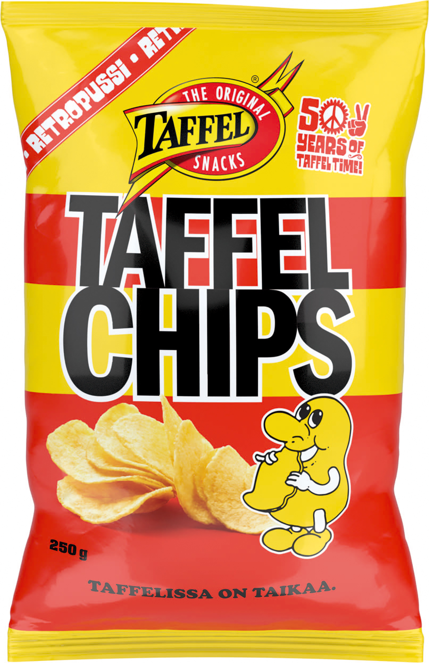 Taffel Chips Classic 250g perunalastu – K-Ruoka