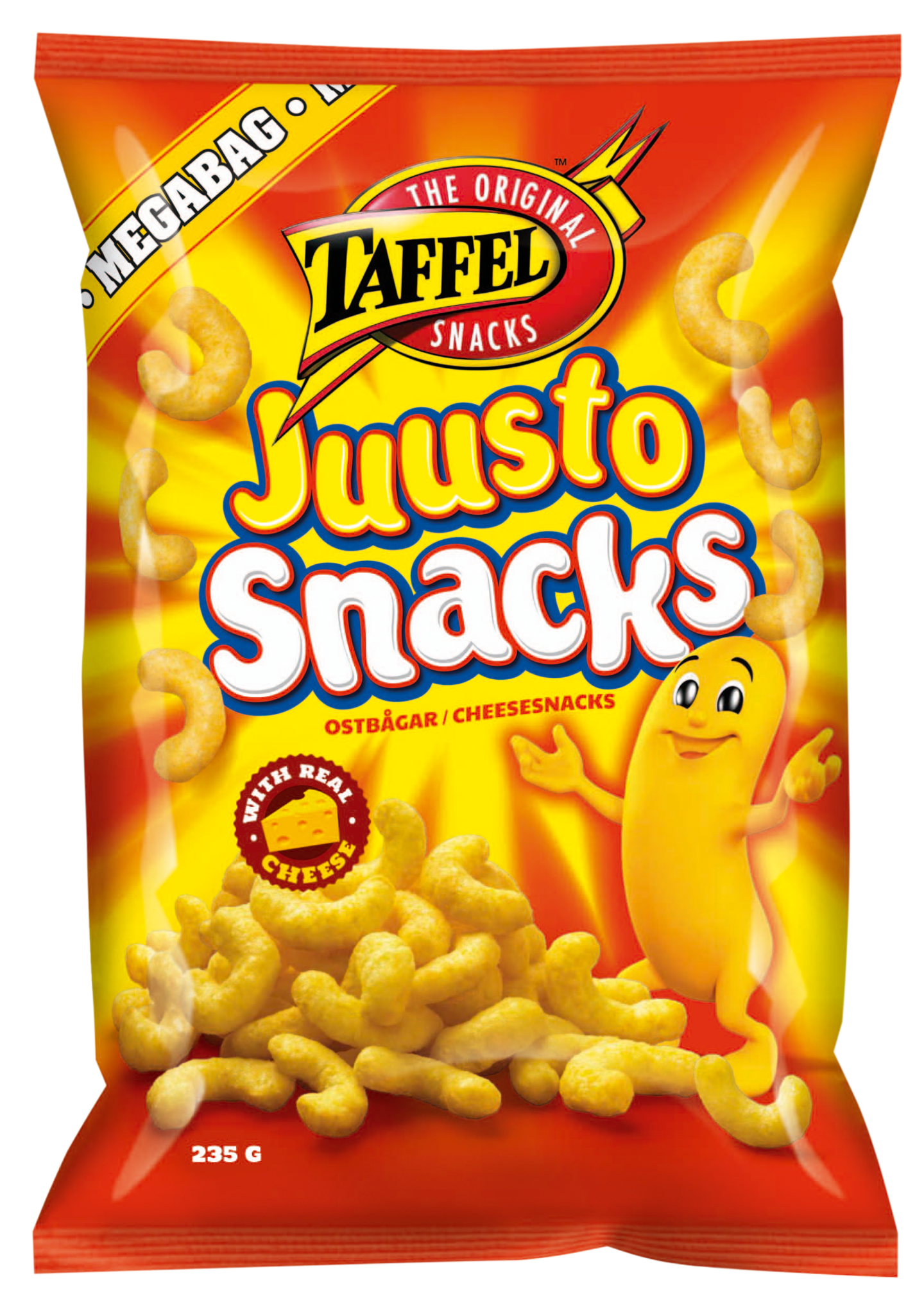 Taffel juustosnacks 235g – K-Ruoka