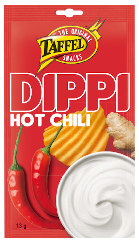 Taffel dippi Hot Chili 13g — HoReCa-tukku Kespro