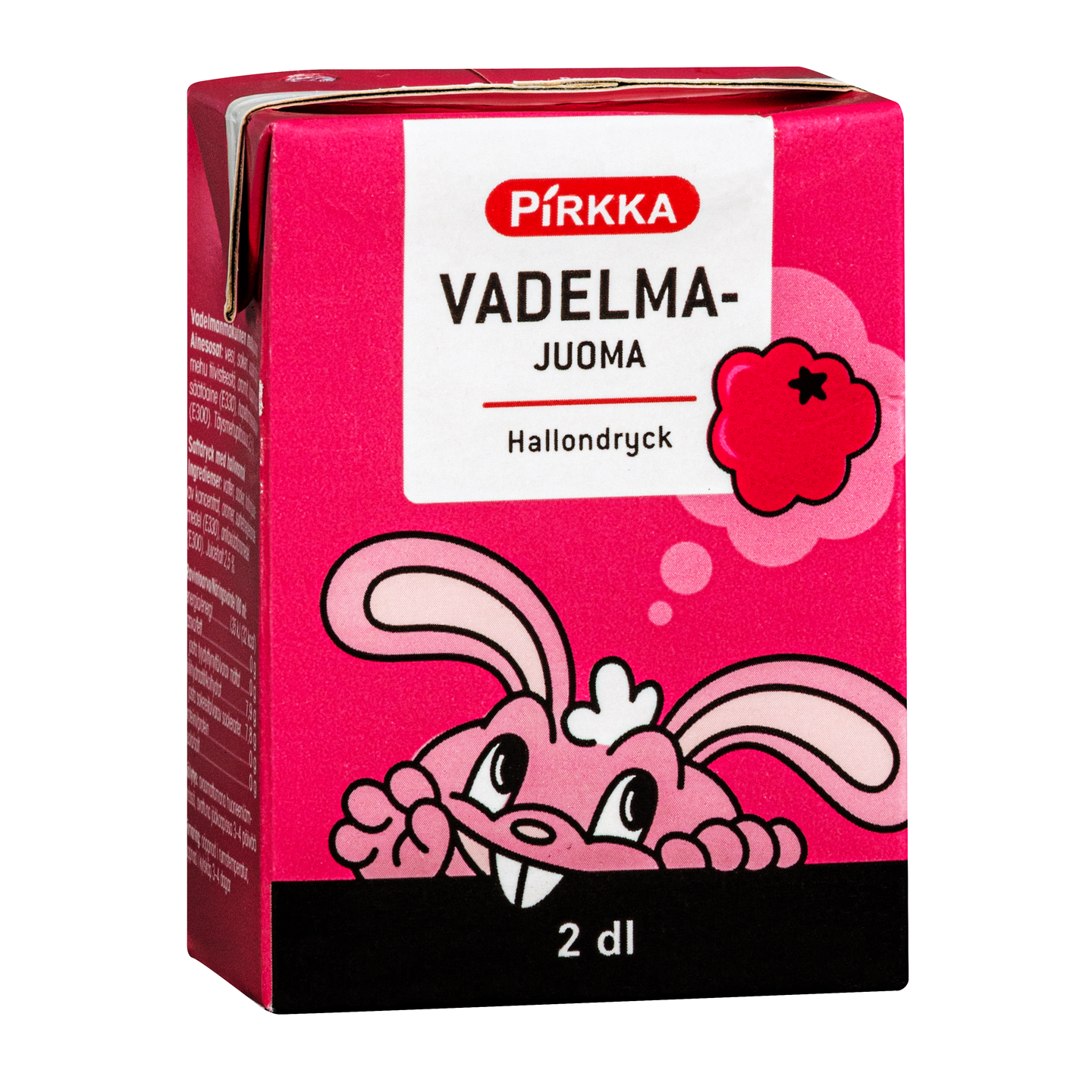 Pirkka vadelmajuoma 2 dl – K-Ruoka