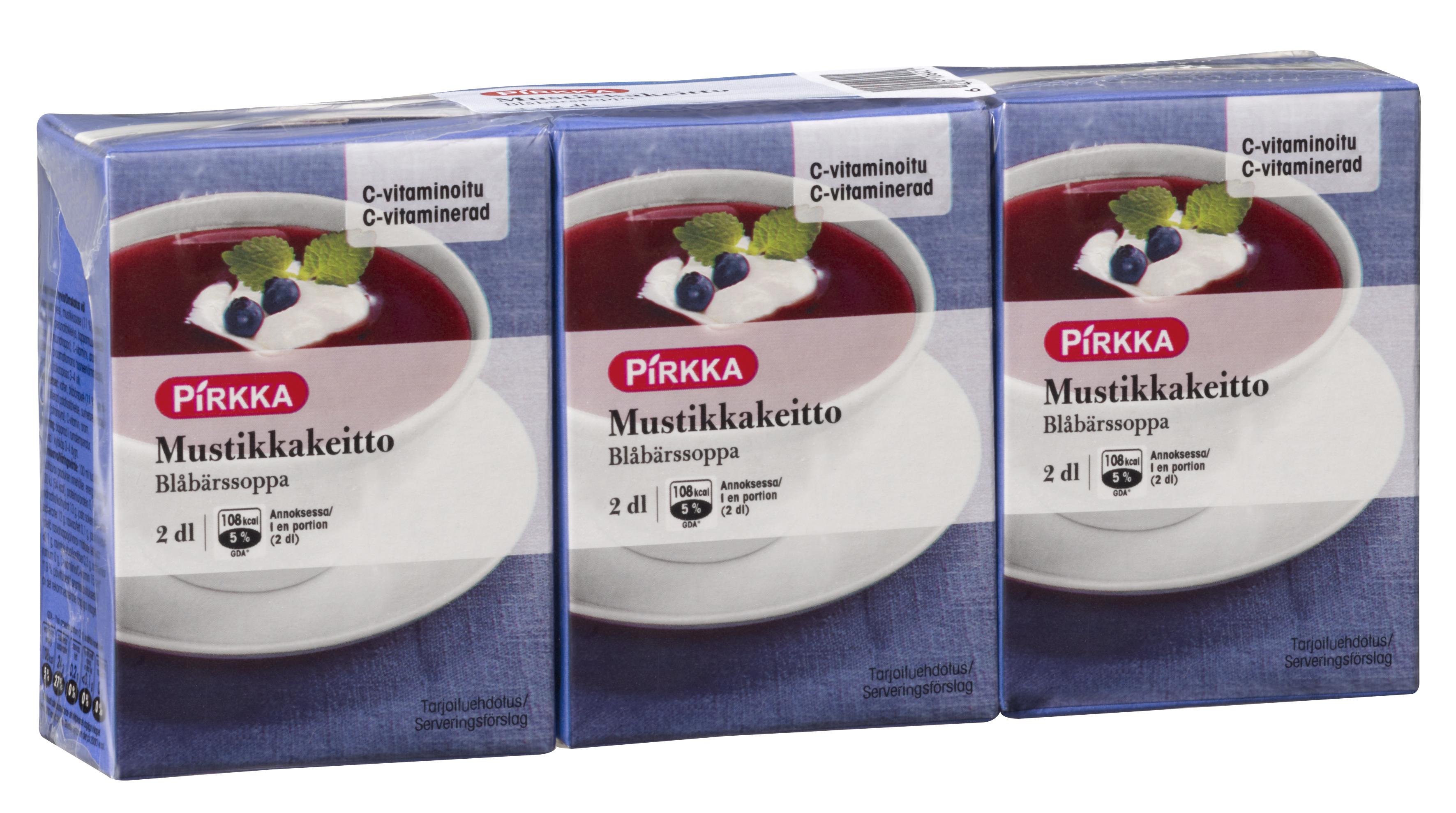 Pirkka mustikkakeitto 2 dl 3-pack | K-Ruoka Verkkokauppa
