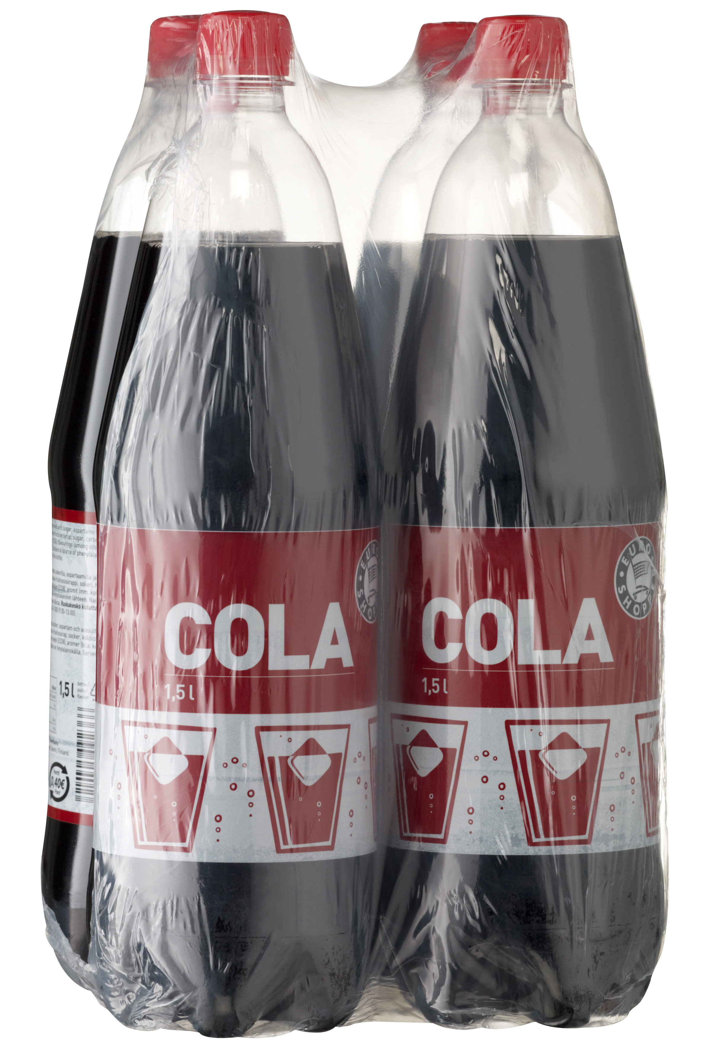 Euro Shopper 1,5l Cola 4-pack | K-Ruoka Verkkokauppa