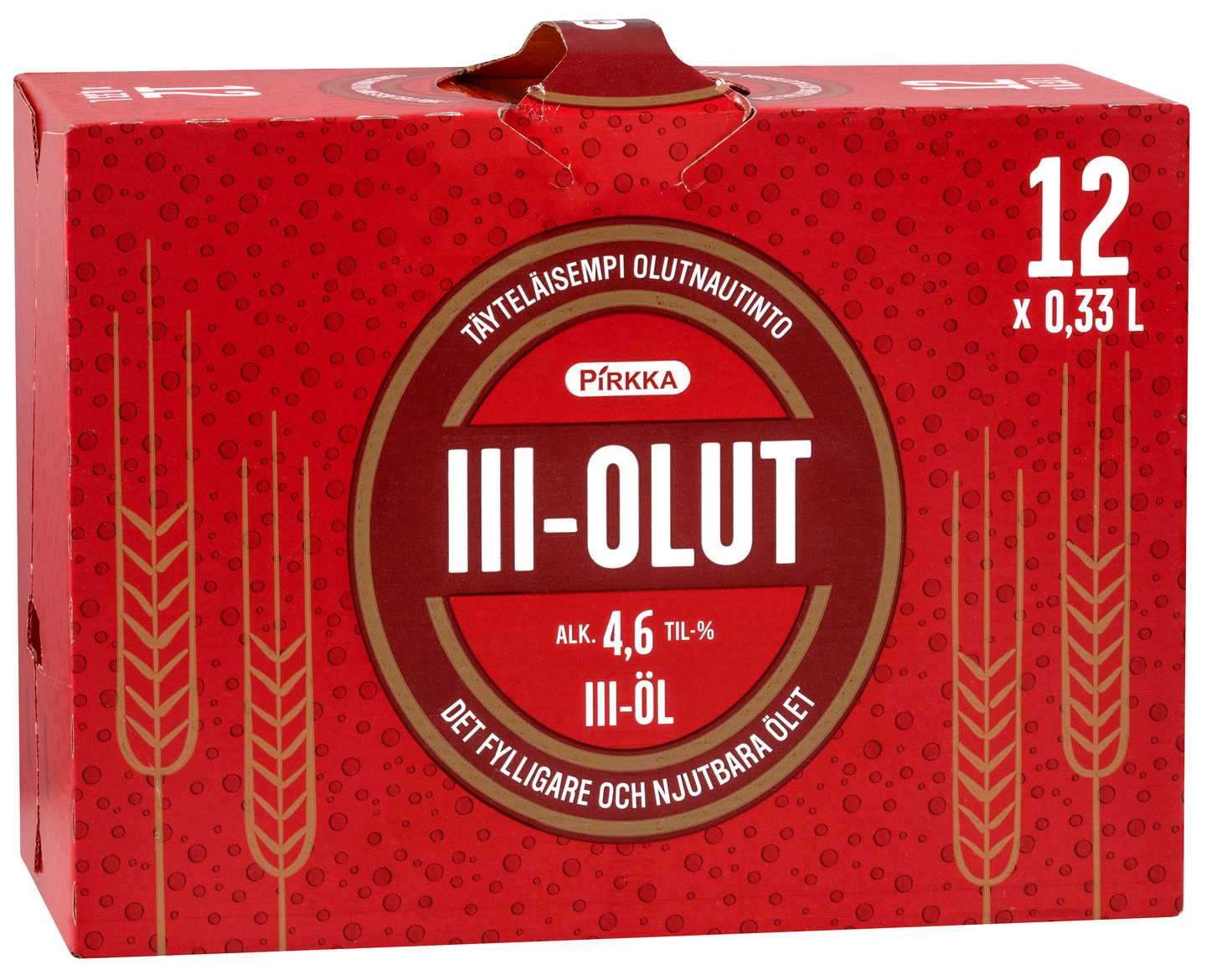 Pirkka III-olut 0,33l 4,6% tlk 12-pack – K-Ruoka