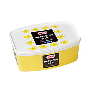 Menu margariini 60% 2kg laktoositon | K-Ruoka Verkkokauppa