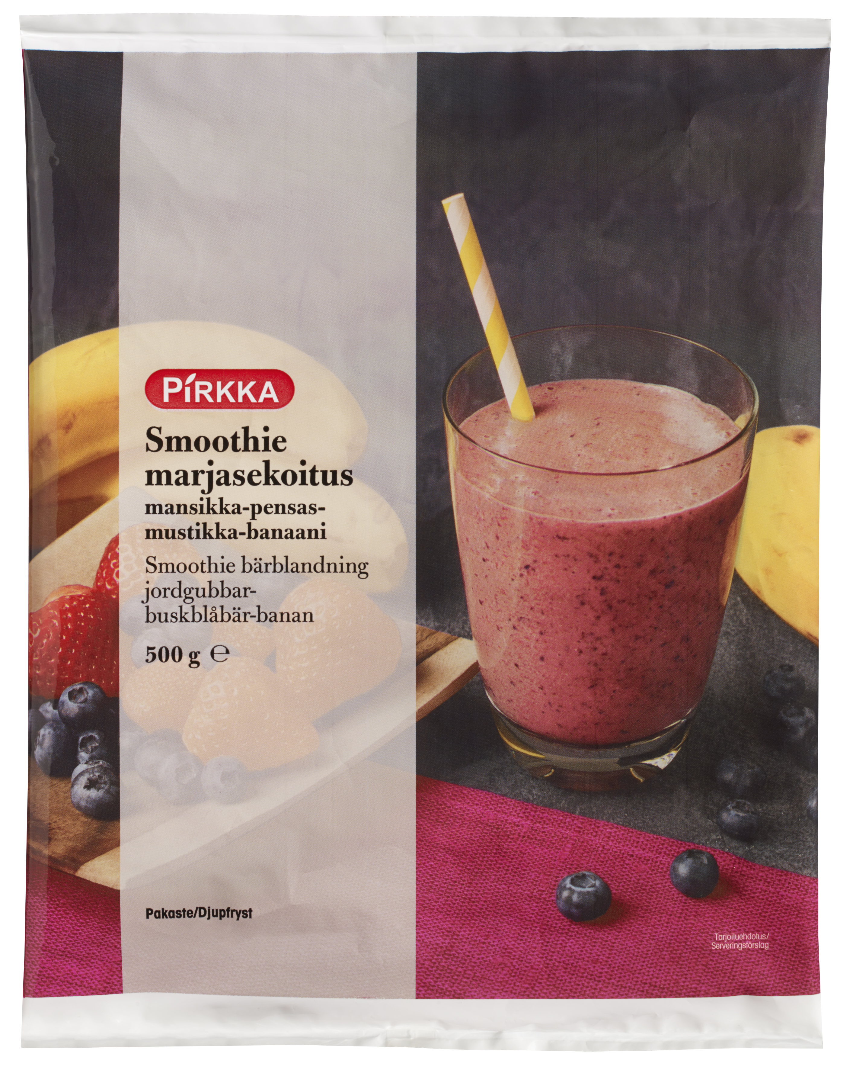 Pirkka smoothie marjasekoitus 500 g | K-Ruoka Verkkokauppa