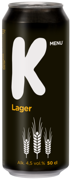 K-Menu lager-olut 4,5% 0,5l | K-Ruoka Verkkokauppa