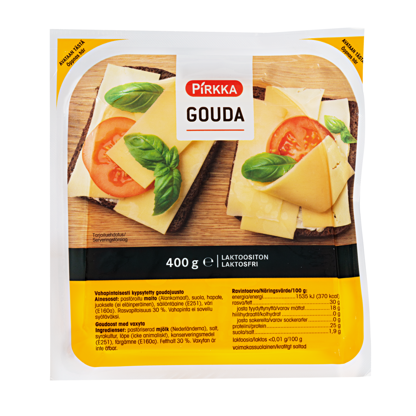 Pirkka gouda 400g – K-Ruoka