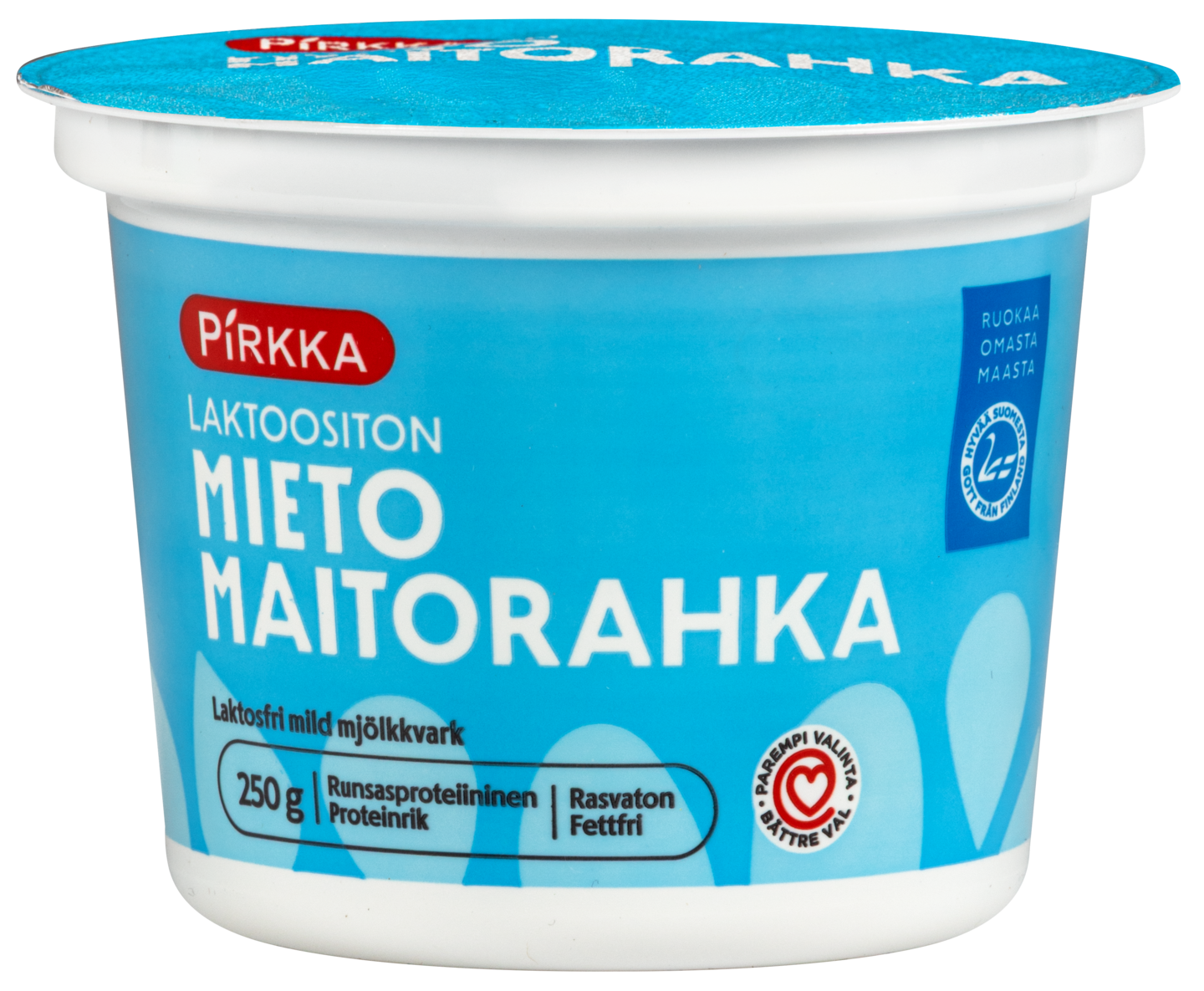 Pirkka laktoositon mieto maitorahka 250g – K-Ruoka