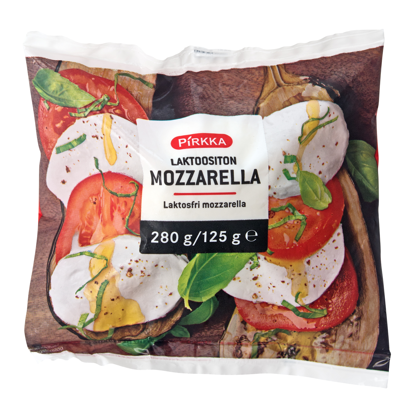 Pirkka mozzarella 280g/125g laktoositon – K-Ruoka