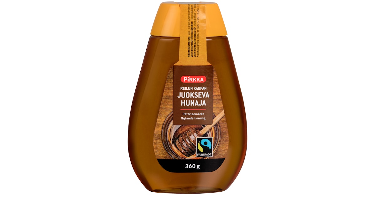 Pirkka Reilun kaupan juokseva hunaja 360g | K-Ruoka Verkkokauppa Pirkka Reilun kaupan juokseva hunaja 360g | K-Ruoka Verkkokauppa