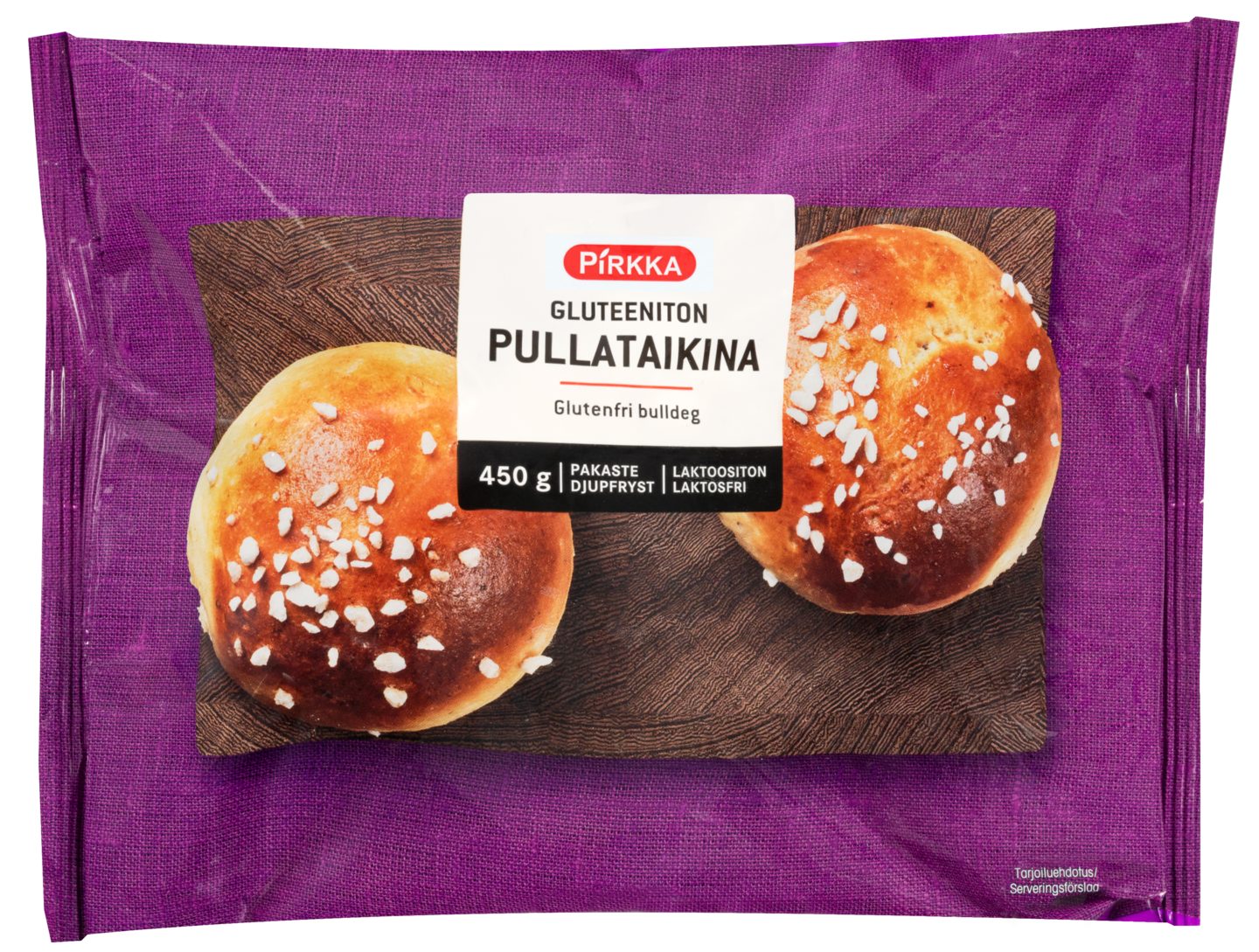 Pirkka gluteeniton pullataikina 450g pakaste – K-Ruoka