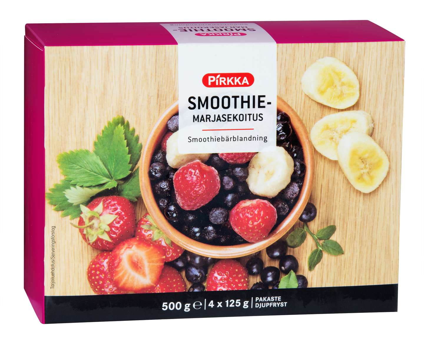 Pirkka smoothiemarjasekoitus 500g pakaste – K-Ruoka