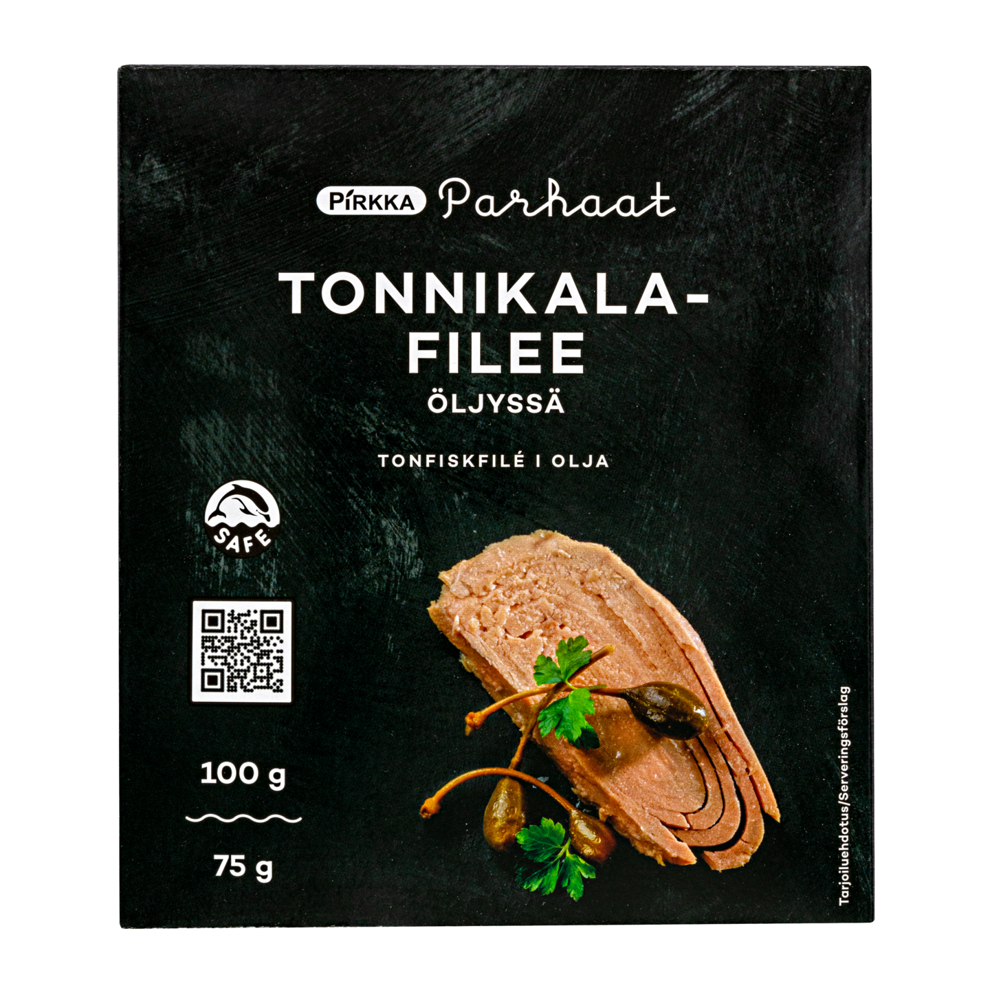 Pirkka Parhaat tonnikalafilee öljyssä 100 g/75 g – K-Ruoka