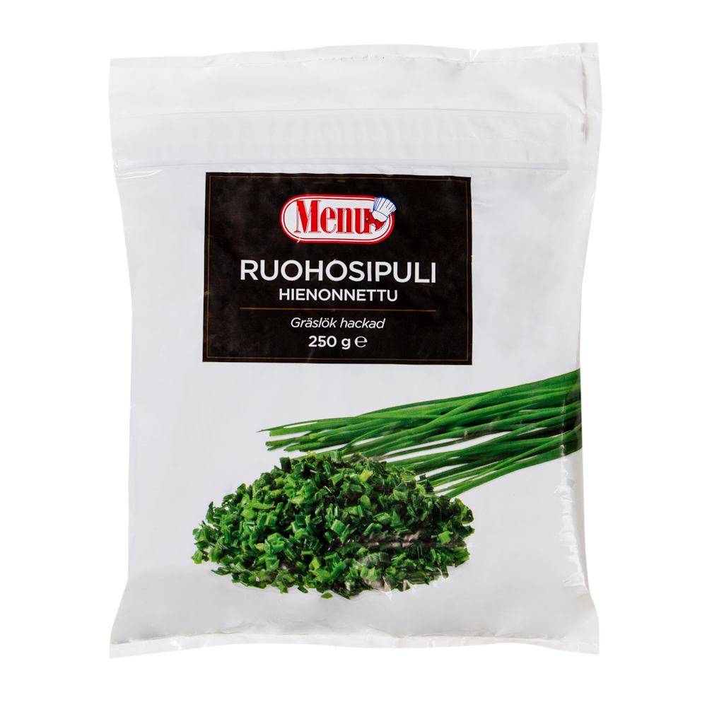 Menu ruohosipuli hienonnettu 250g pakaste — HoReCa-tukku Kespro