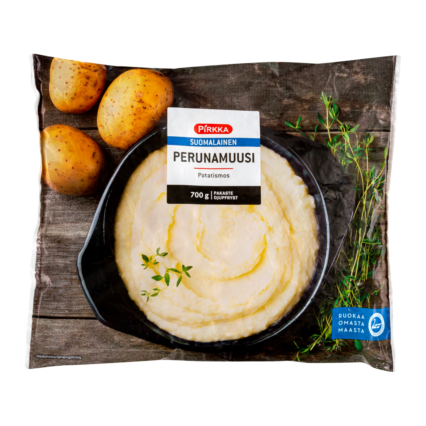 Pirkka suomalainen perunamuusi 700g pakaste | K-Ruoka Verkkokauppa