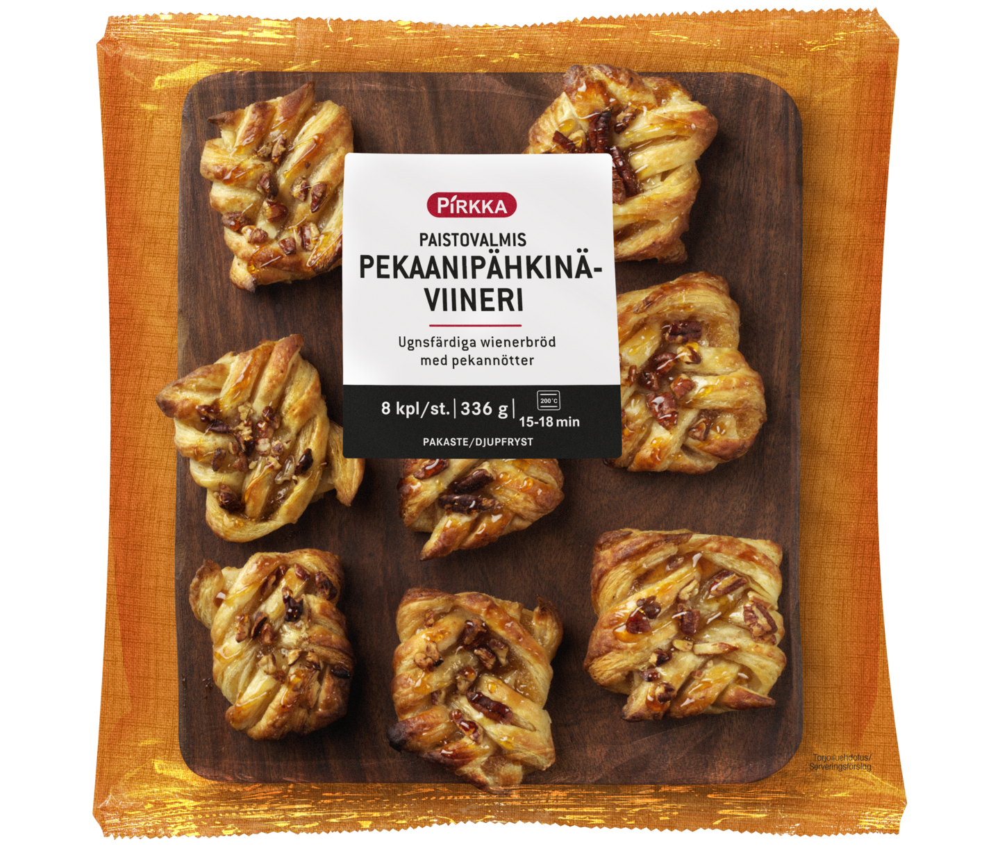 Pirkka pekaanipähkinäviineri 8kpl/336g pakaste | K-Ruoka Verkkokauppa