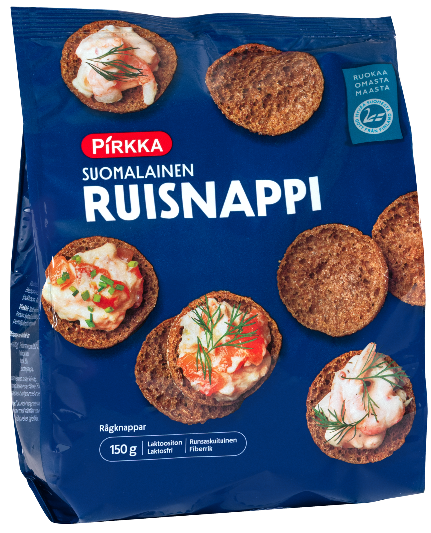Pirkka Ruisnappi 150 g | K-Ruoka Verkkokauppa