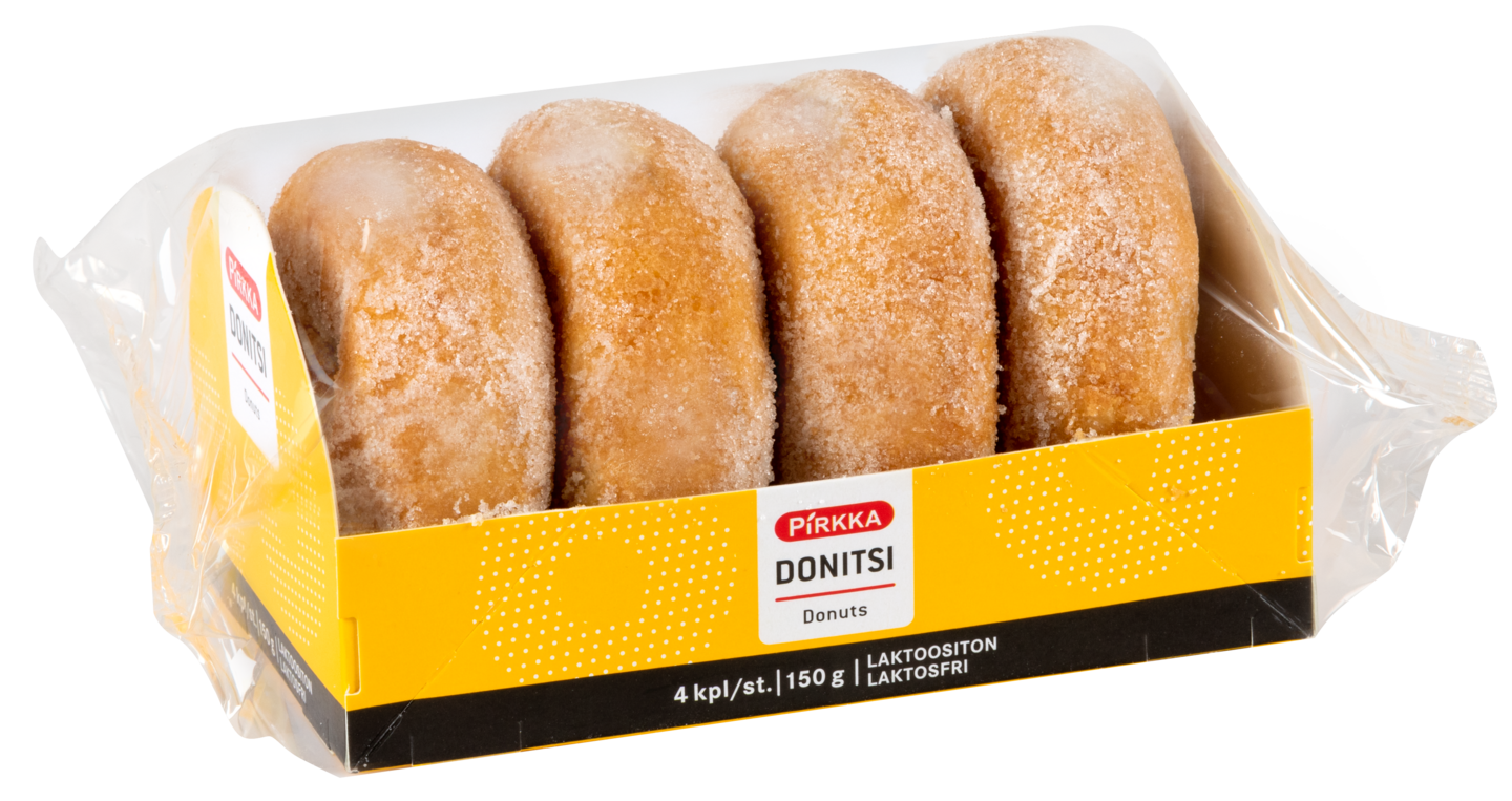 Pirkka Donitsi 4kpl/150g | K-Ruoka Verkkokauppa