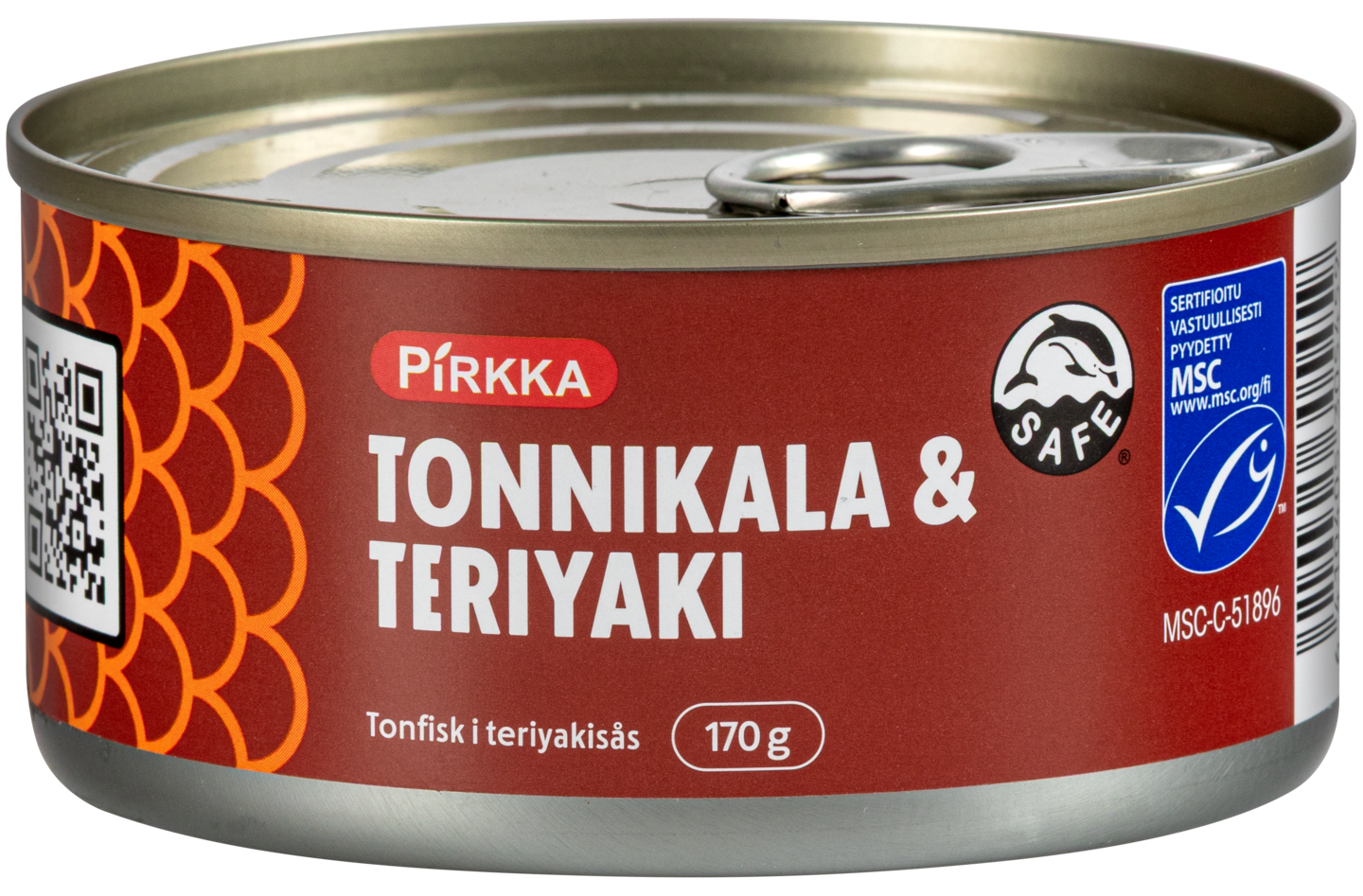 Pirkka tonnikala teriyaki 170g MSC | K-Ruoka Verkkokauppa