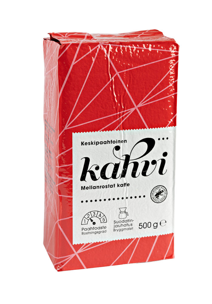 Menu keskipaahtoinen kahvi 500g suodatinjauhatus RFA — HoReCa-tukku Kespro