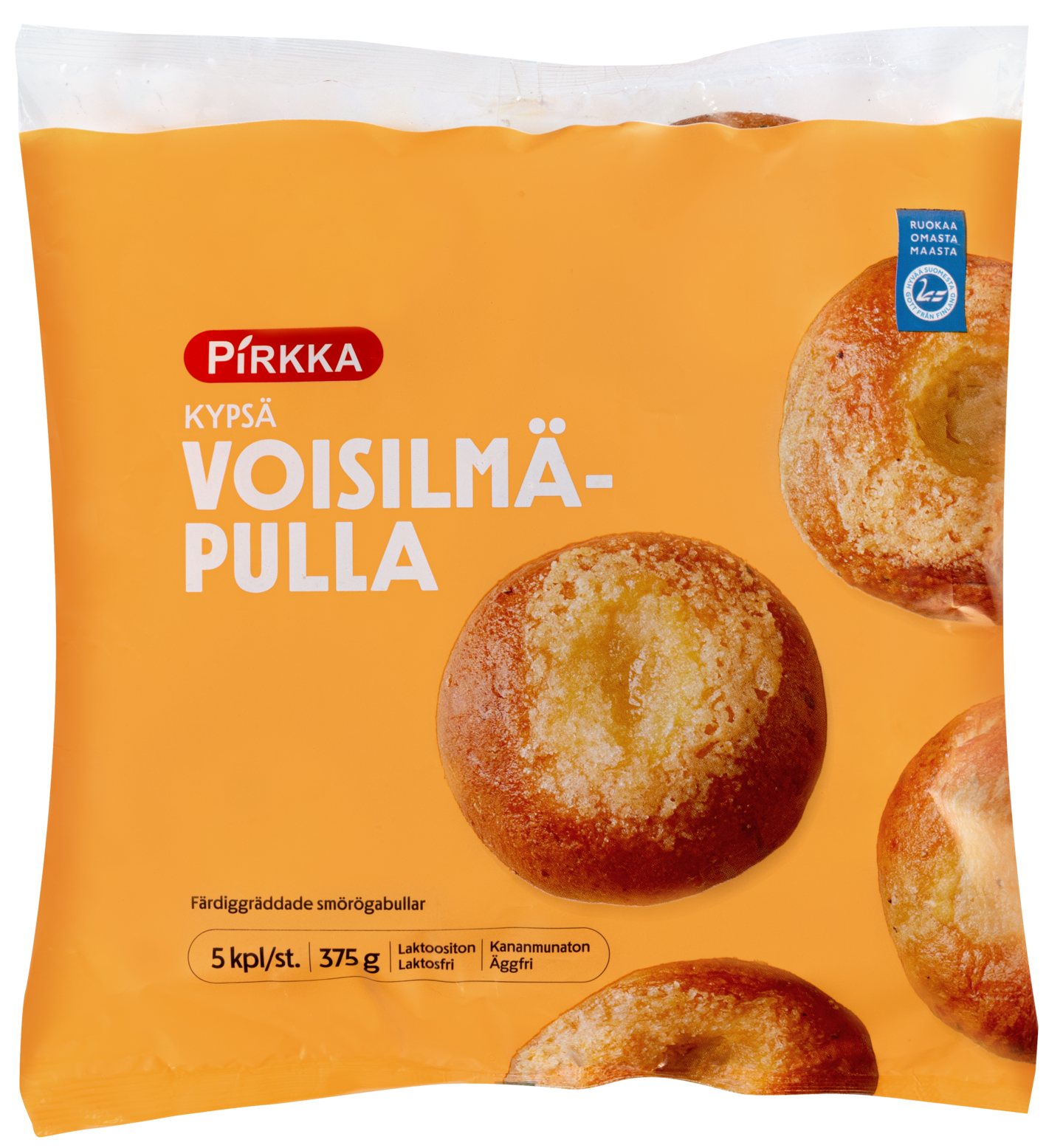 Pirkka voisilmäpulla 5kpl/375g pakaste | K-Ruoka Verkkokauppa