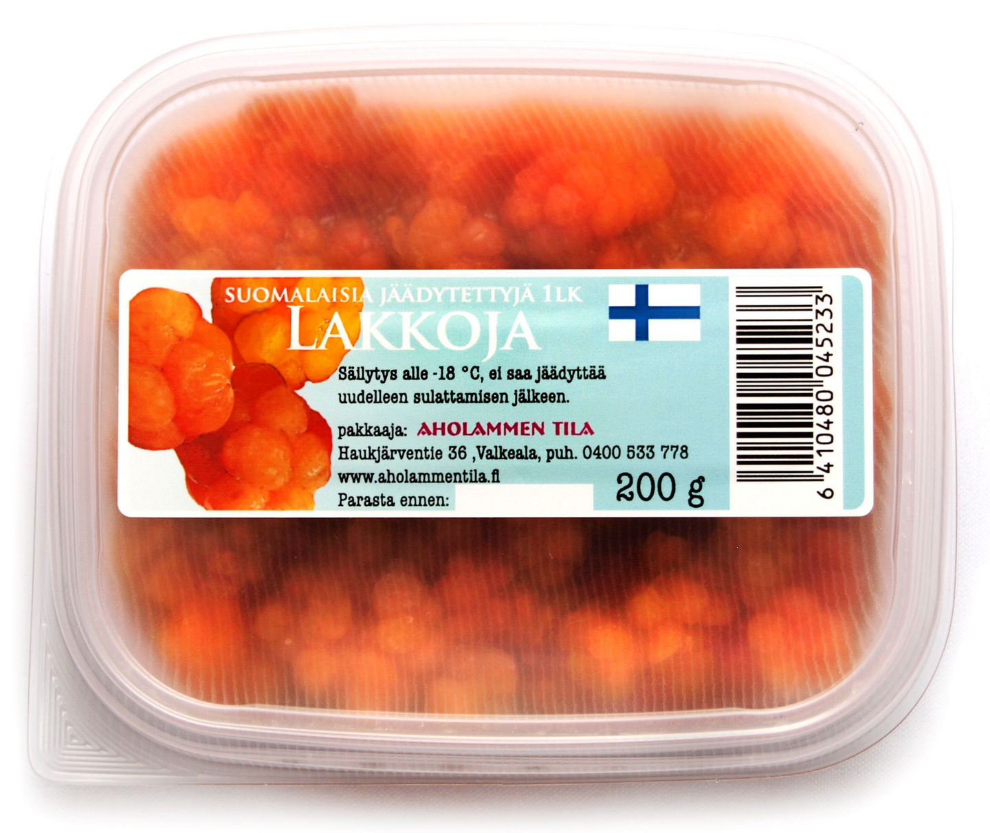 Aholammen tila Lakka 200g jäädytetty Suomi | K-Ruoka Verkkokauppa