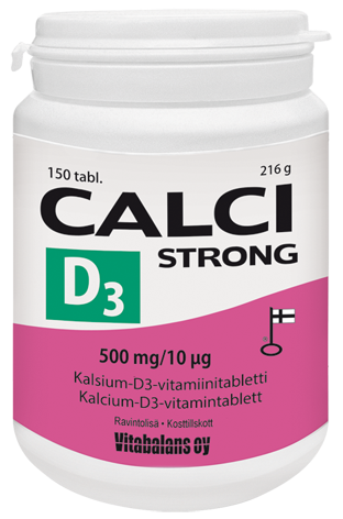 Calci Strong+D3 150 tabl | K-Ruoka Verkkokauppa