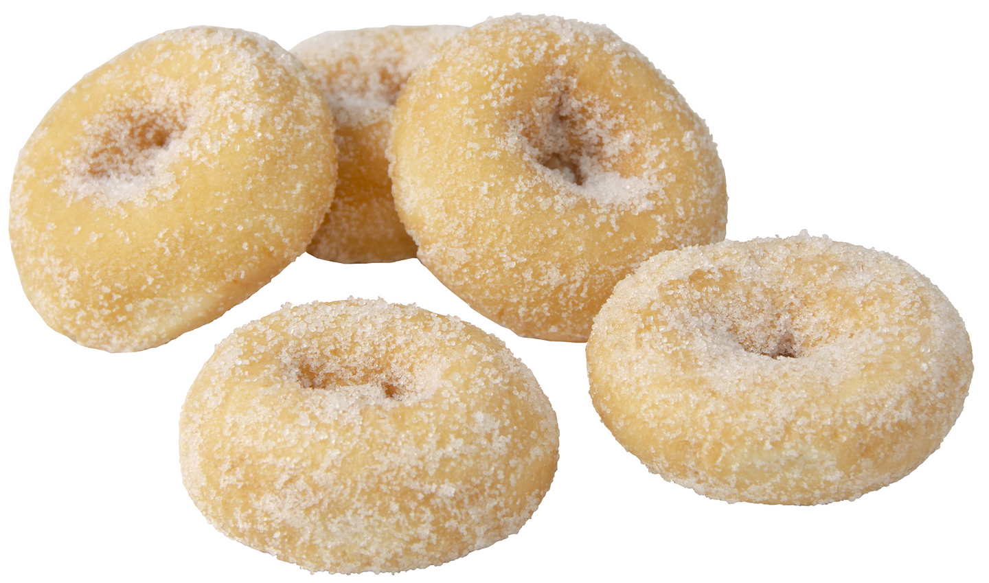 Elonen Mini Donitsi sokeroitu 15g kypsä pakaste | K-Ruoka Verkkokauppa